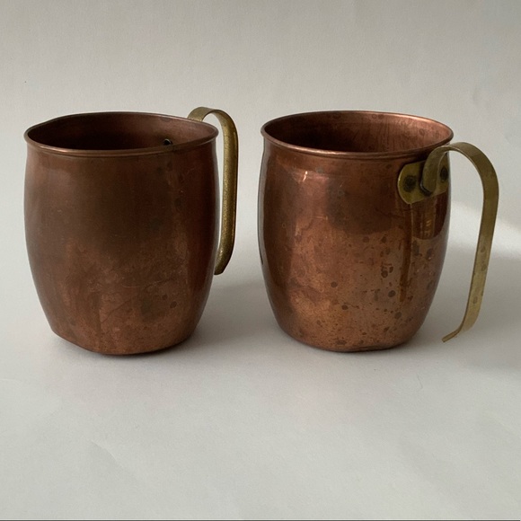 Kitchen | Authentic Copper Vintage Mugs | Poshmark